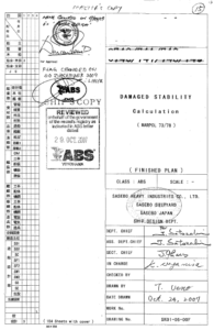 Damage stability Deterministic method | Knowledge Of Sea