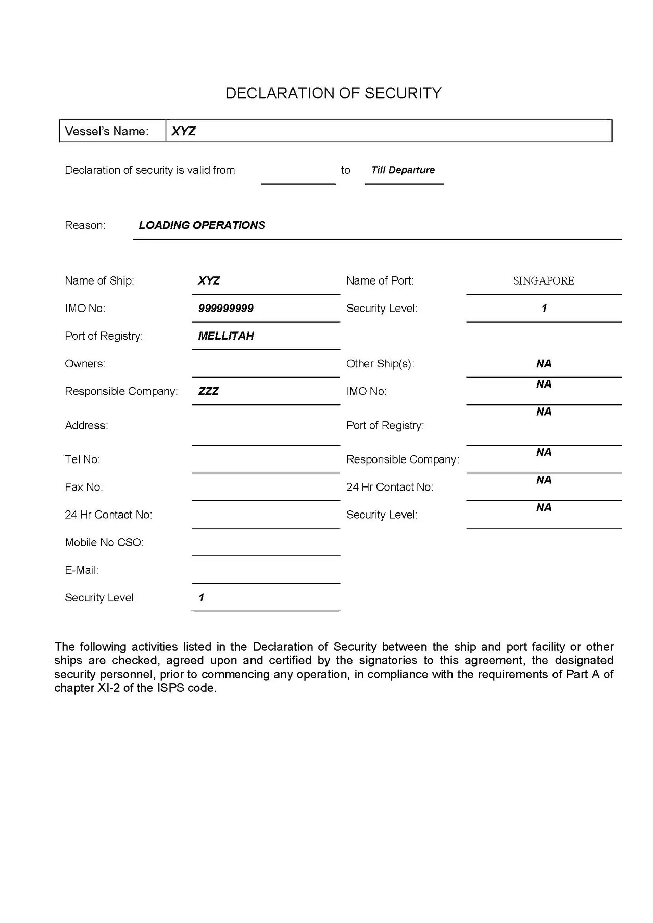 Understanding ISPS Code | Knowledge Of Sea