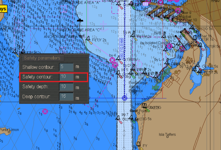 ECDIS - Contour Settings | Knowledge Of Sea