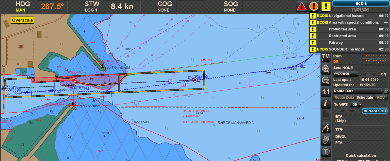 ECDIS - Detection Area | Knowledge Of Sea