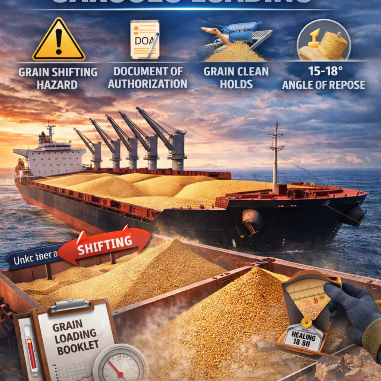 Bulk Grain Cargoes loading | Knowledge Of Sea